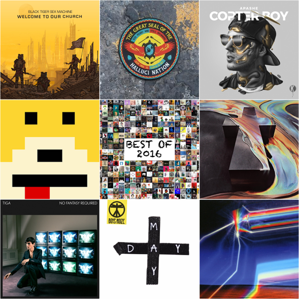Les meilleurs albums de 2016 - Electro (house, electro, techno ...